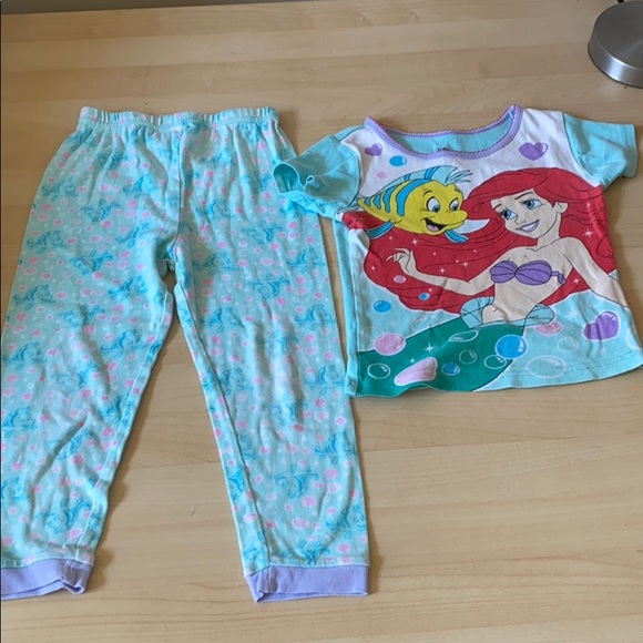 Disney | Pajamas | Disneys Little Mermaid Pajama Set | Poshmark